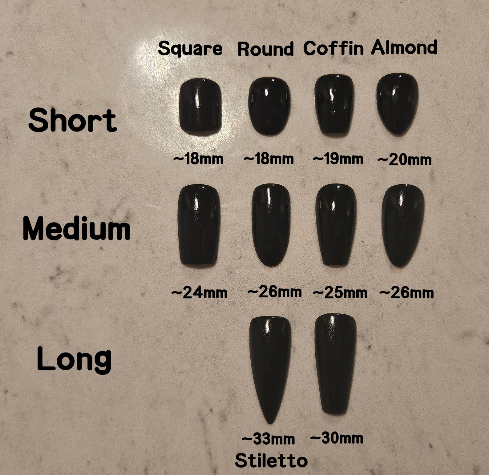 Aurora Blue Point Nail/cute Nail/short Round Nail/short Oval Press on ...