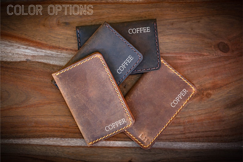 Handmade Slim Front Pocket Wallet the Wilder Slim Wallet - Etsy