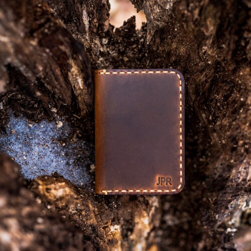 Handmade Slim Front Pocket Wallet the Wilder Slim Wallet - Etsy