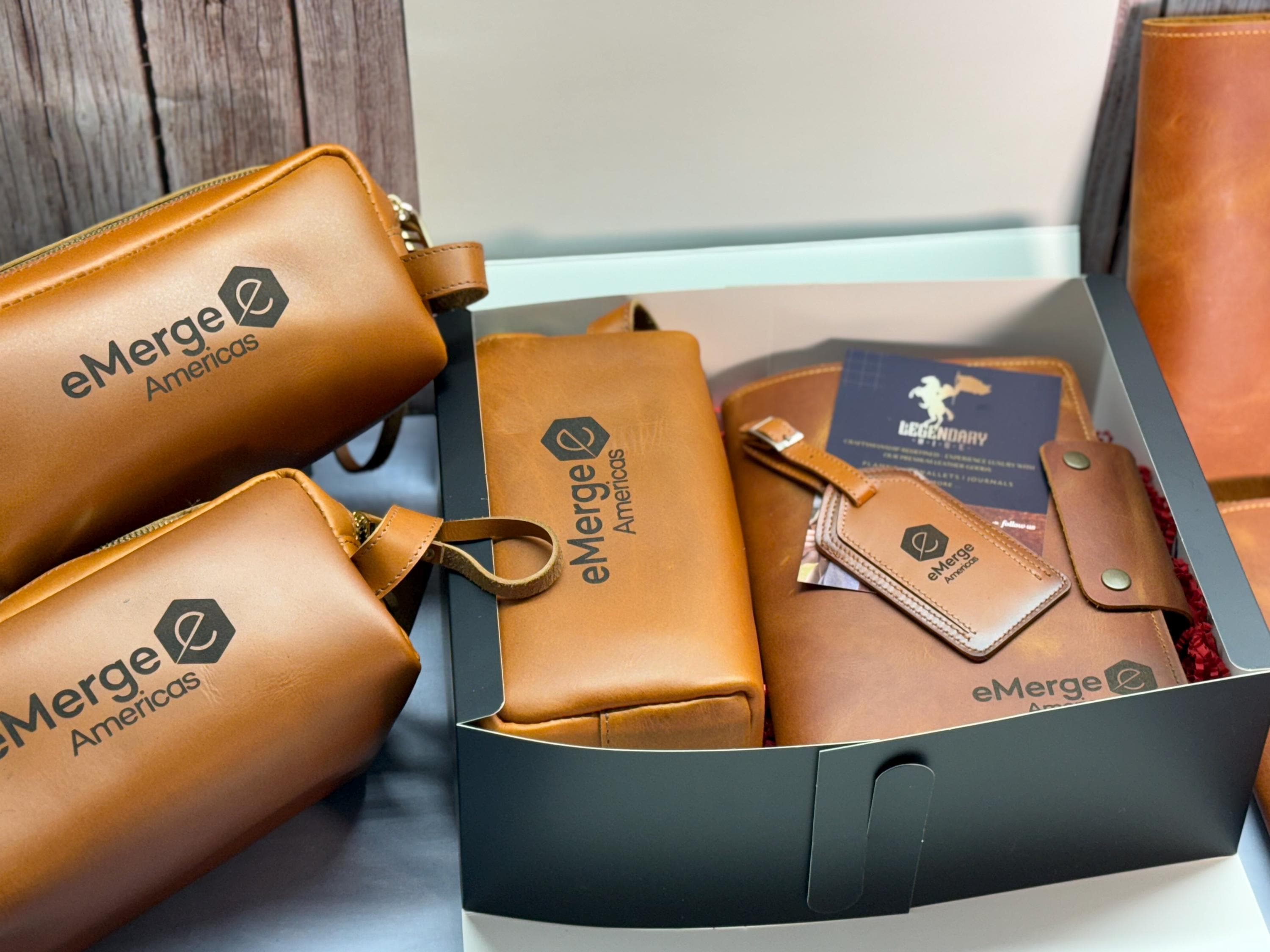 Personalized Swag Box, VIP Client Gift Set, Gift Box With Leather ...