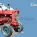 Tractor SVG and PNG Red Tractor Instant Download for Crafts, Printable ...