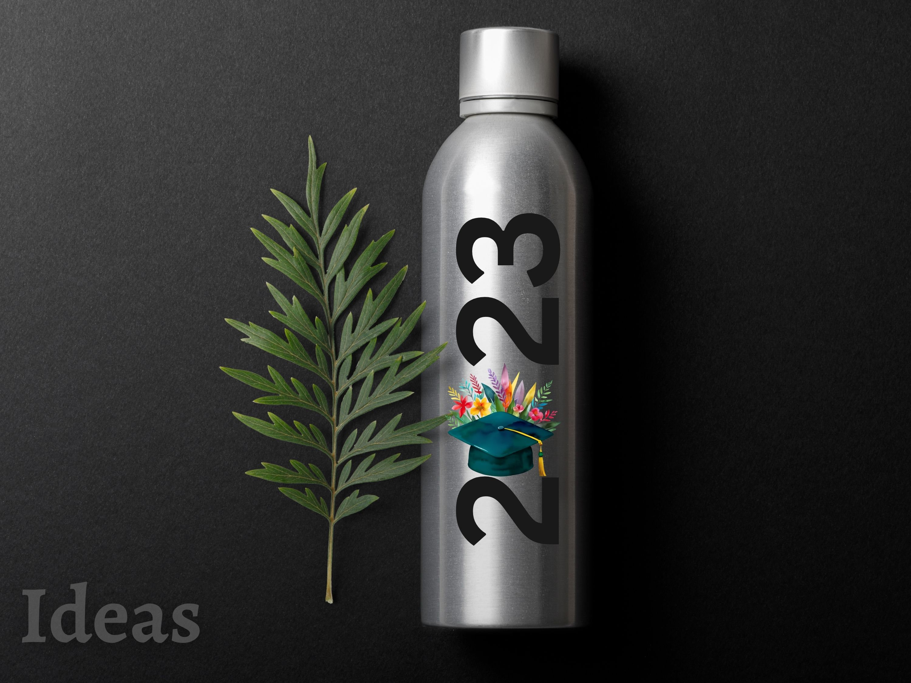 Graduation SVG and PNG Graduation Cap Flowers Instant Download for ...