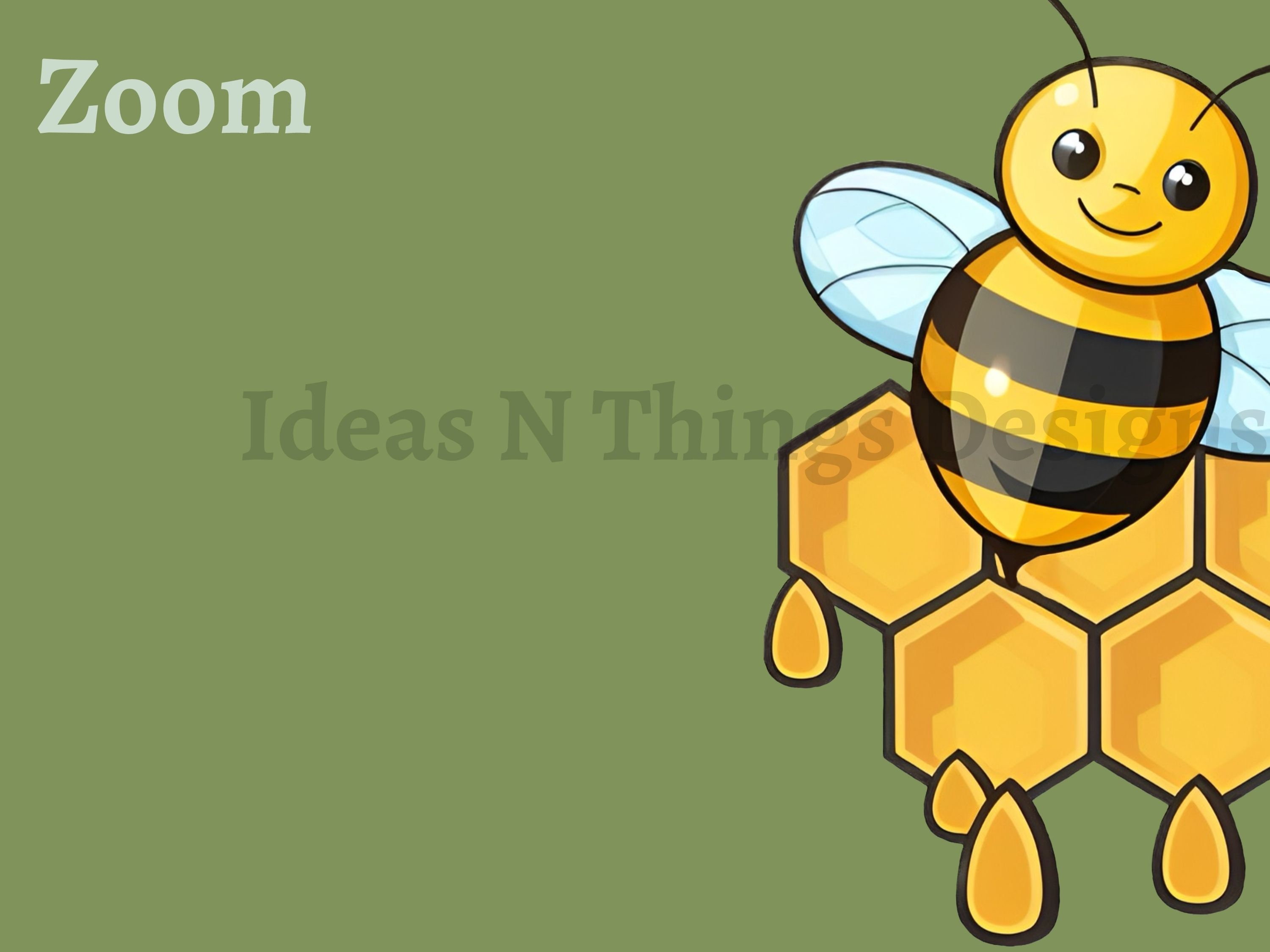 Bee SVG and PNG Honeycomb Instant Download for Crafts, Printable Wall ...