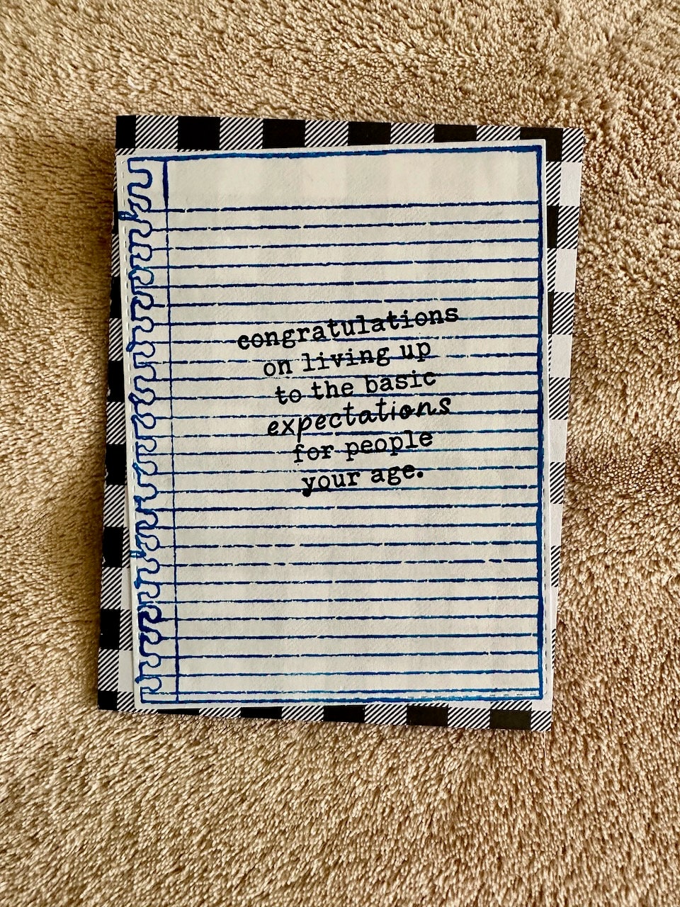 Funny Snarky Graduation Card for High School, College, or Trade School ...