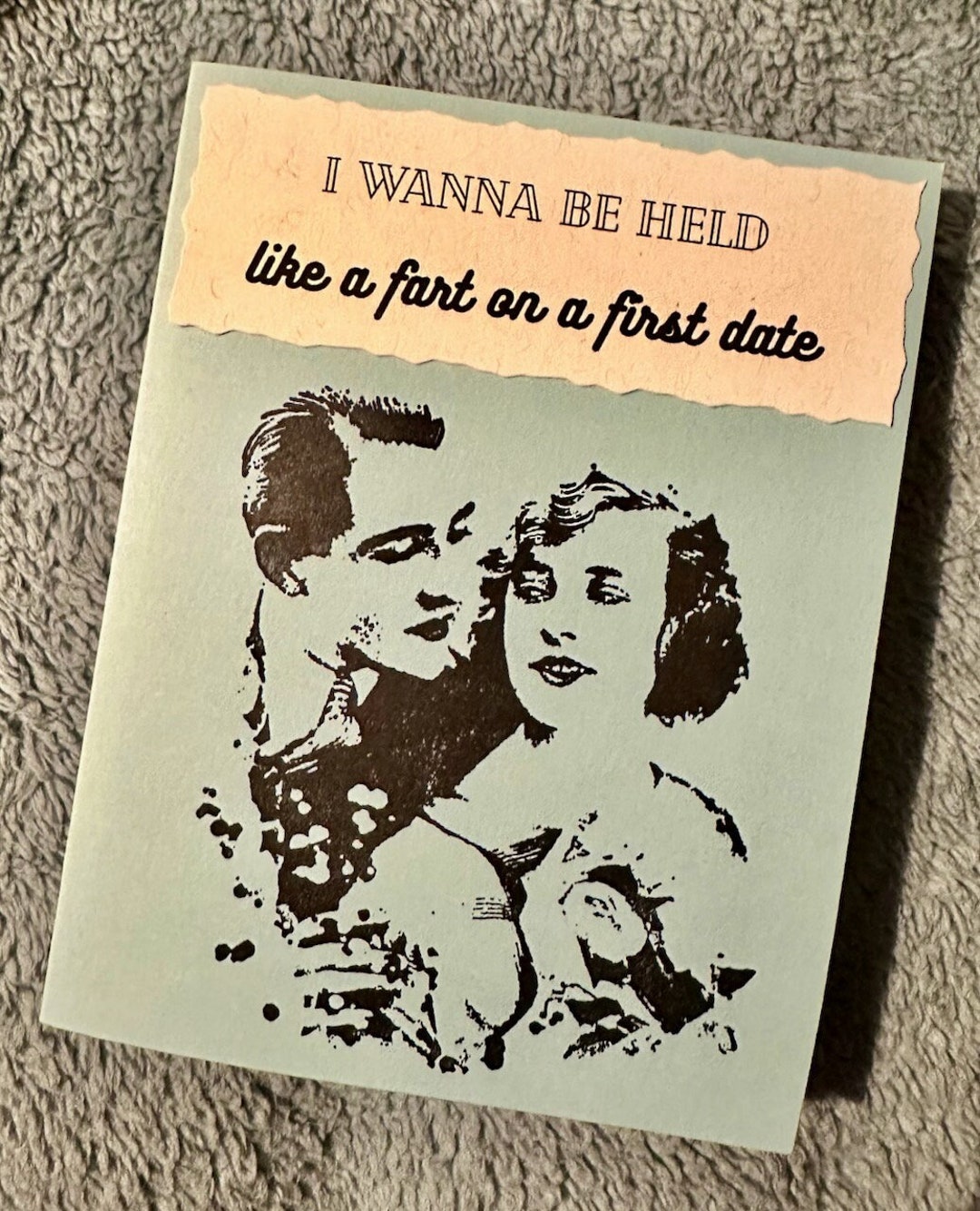 Snarky Love Couple for Valentine, Anniversary, or Those in Need of a ...