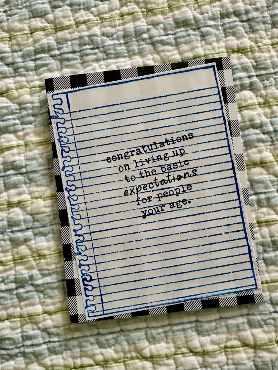 Funny Snarky Graduation Card for High School, College, or Trade School ...