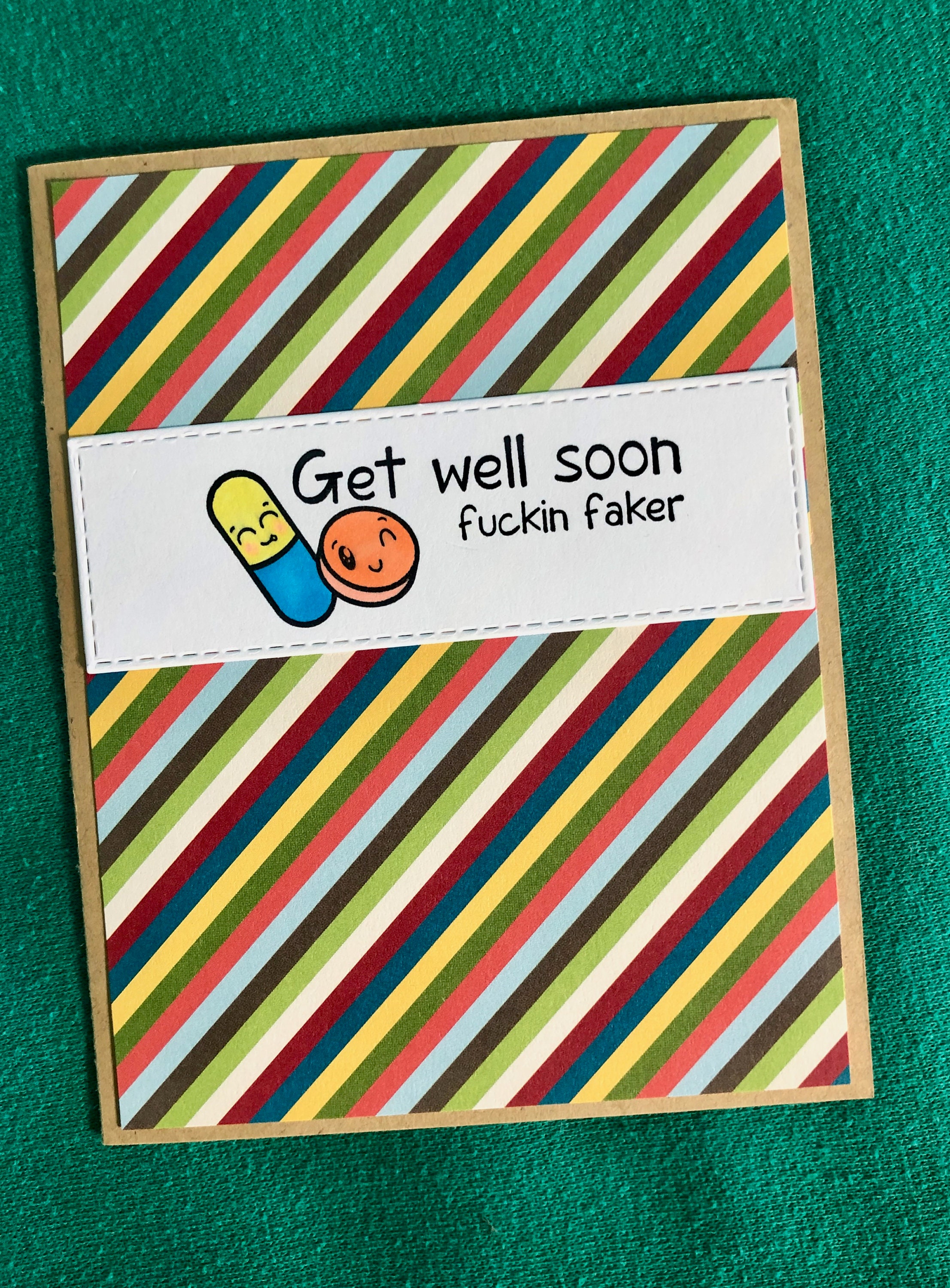 Vulgar Get Well Greeting, Swearworthy Snarky Get Well for the Fuckin ...