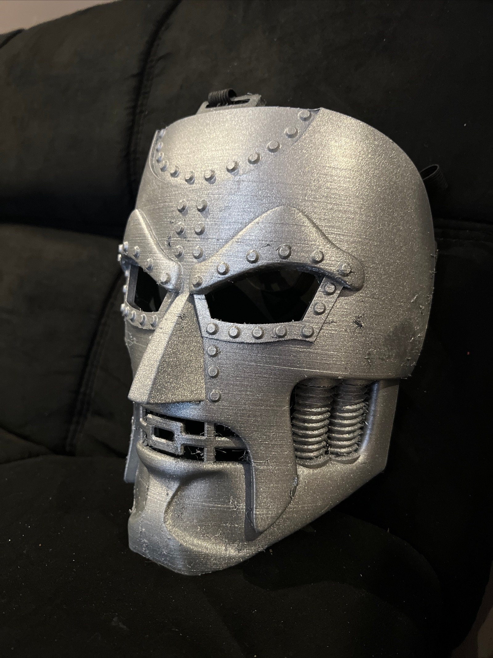 Dr. Doom Cosplay Mask - Etsy