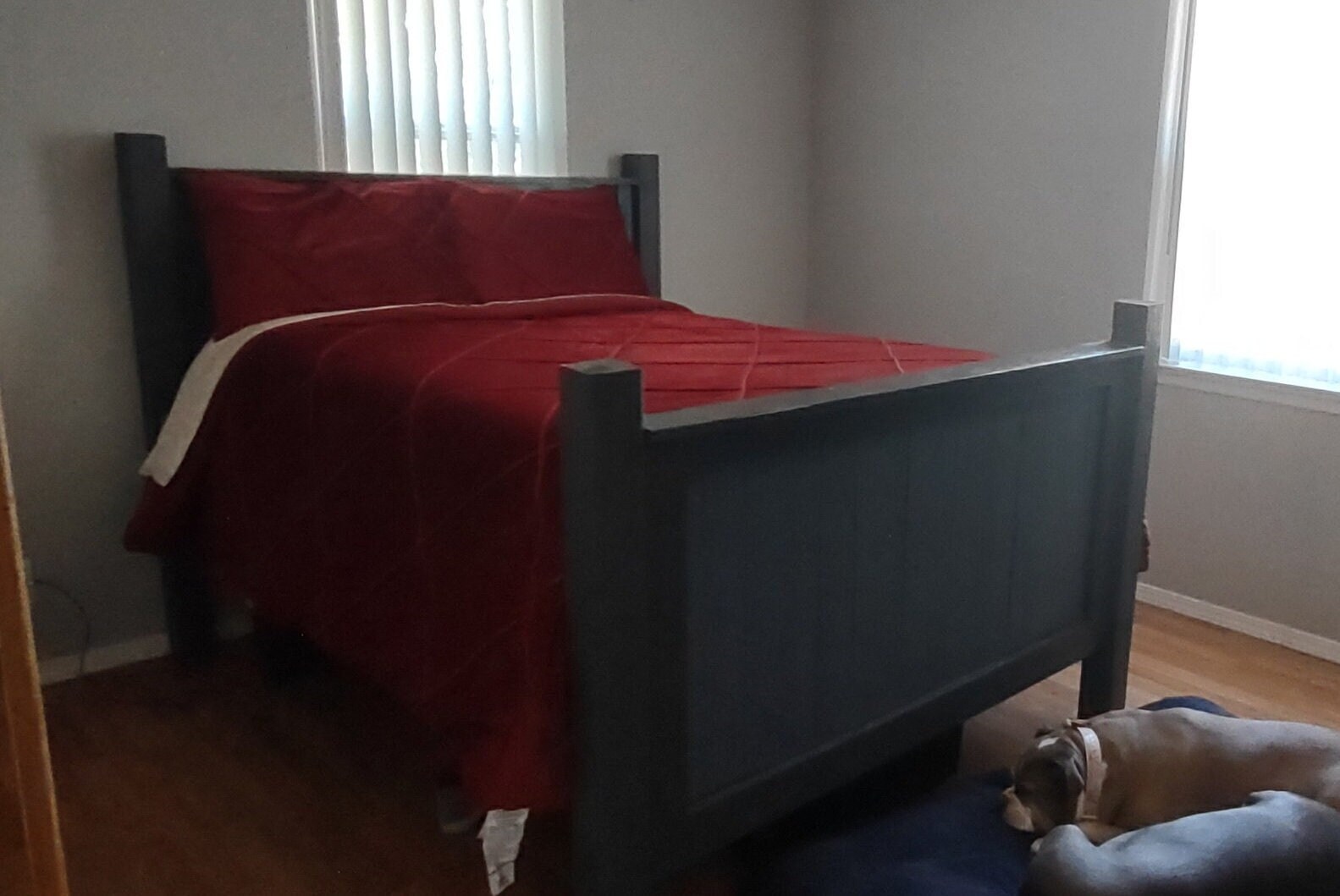Custom Wood Bed Frame - Etsy