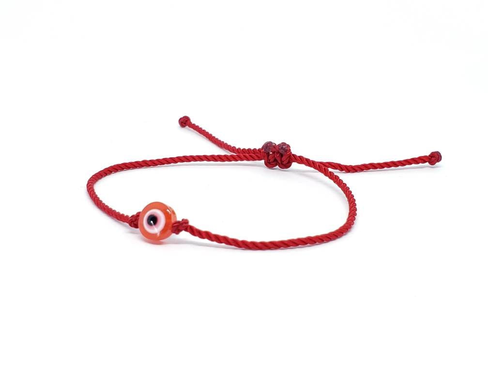 Evil Eye Bracelet, Red String Good Luck Bracelet, Evil Eye Protection ...