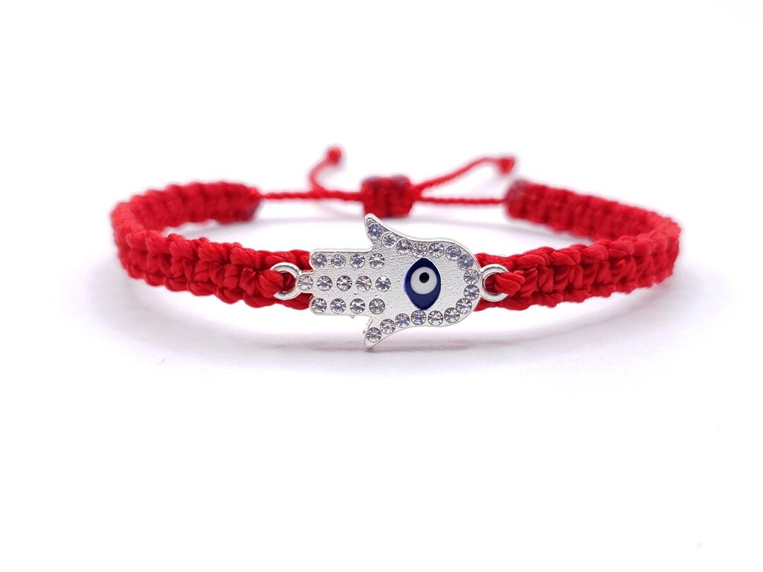 CLEARANCE SALE... Red String Hamsa Hand Bracelet, Evil Eye Bracelet ...