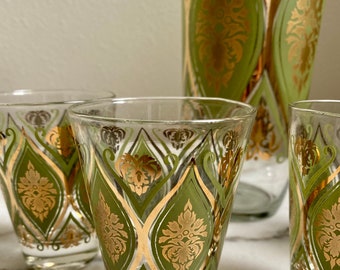 Hollywood Regency Bar Glasses - Etsy