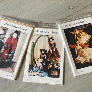 Vintage Elinor Peace Bailey Pattern Little Old Lady Original's Baroque ...