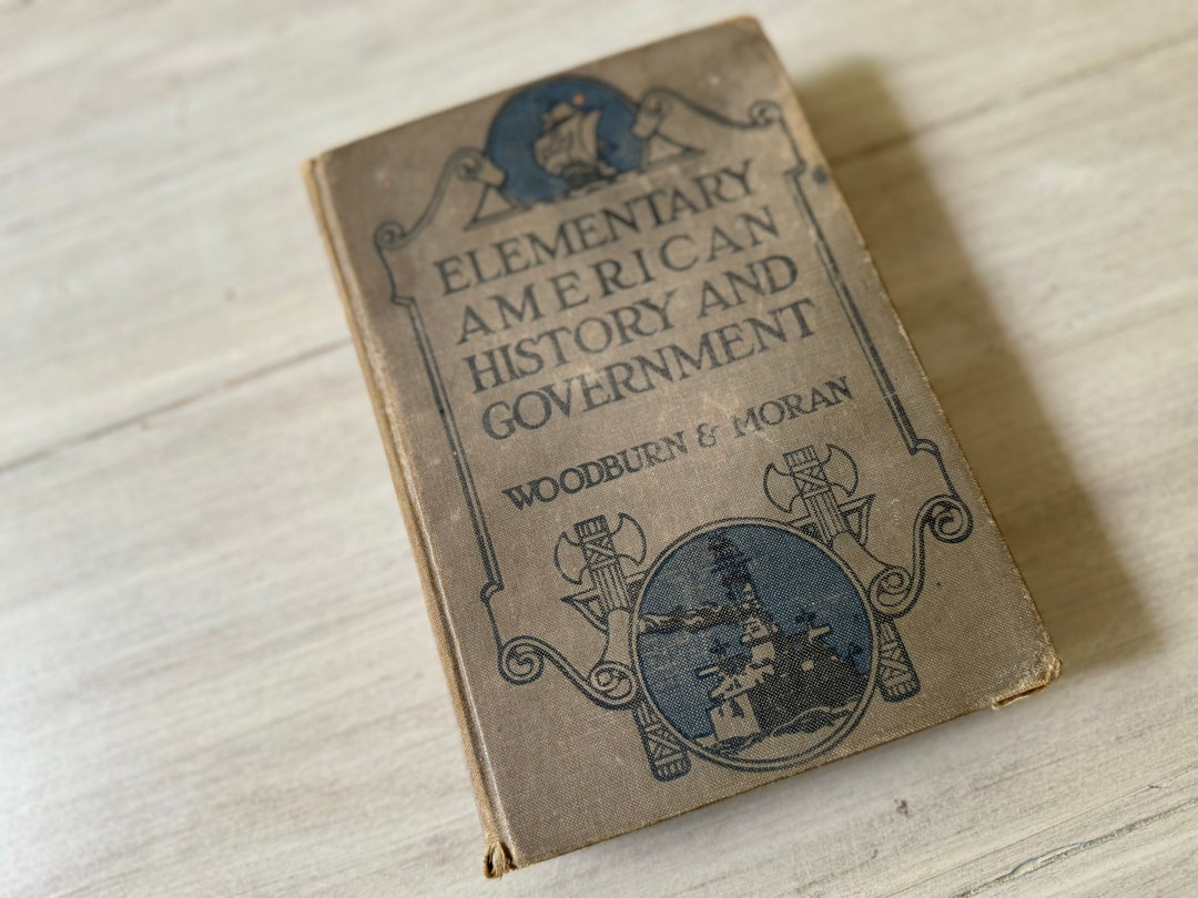 1920s Elementary American History and Govt./woodburn & Moran/1927 ...