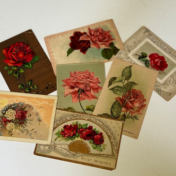 Victorian Postcards - Etsy