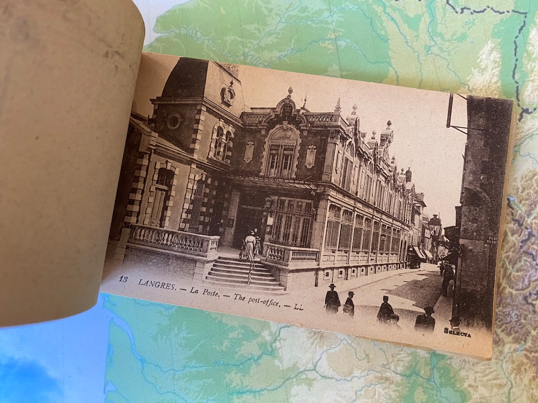 24 Antique Langres Detachable Postcards by Levy Fils Et Cie, Paris ...