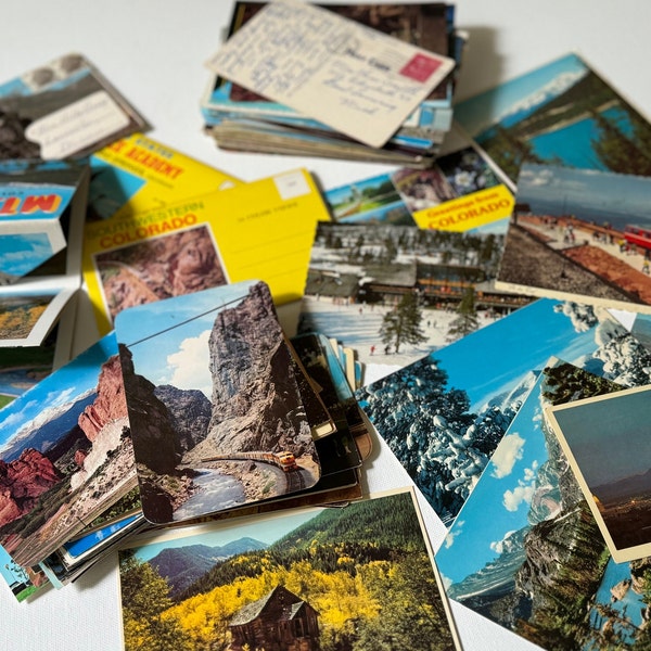 Colorado Postcards - Etsy