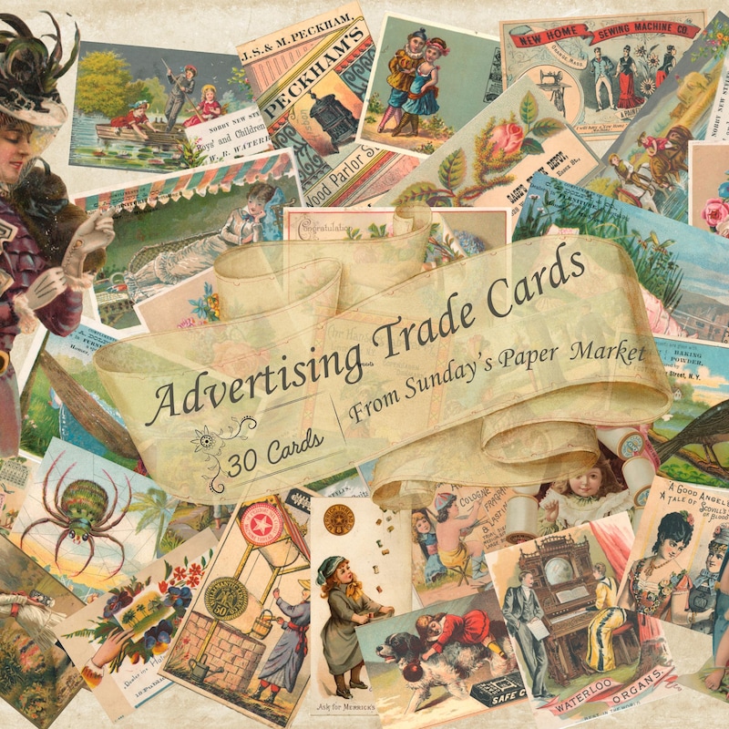 Antique Trade Card - Etsy