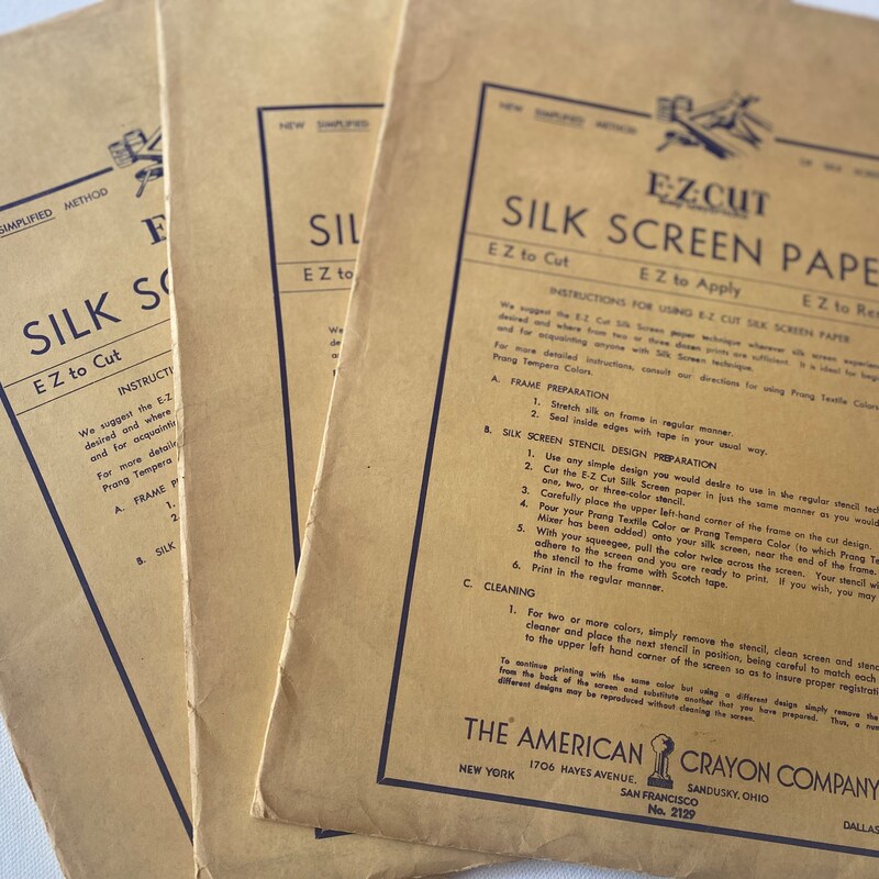 Silk Screen - Etsy