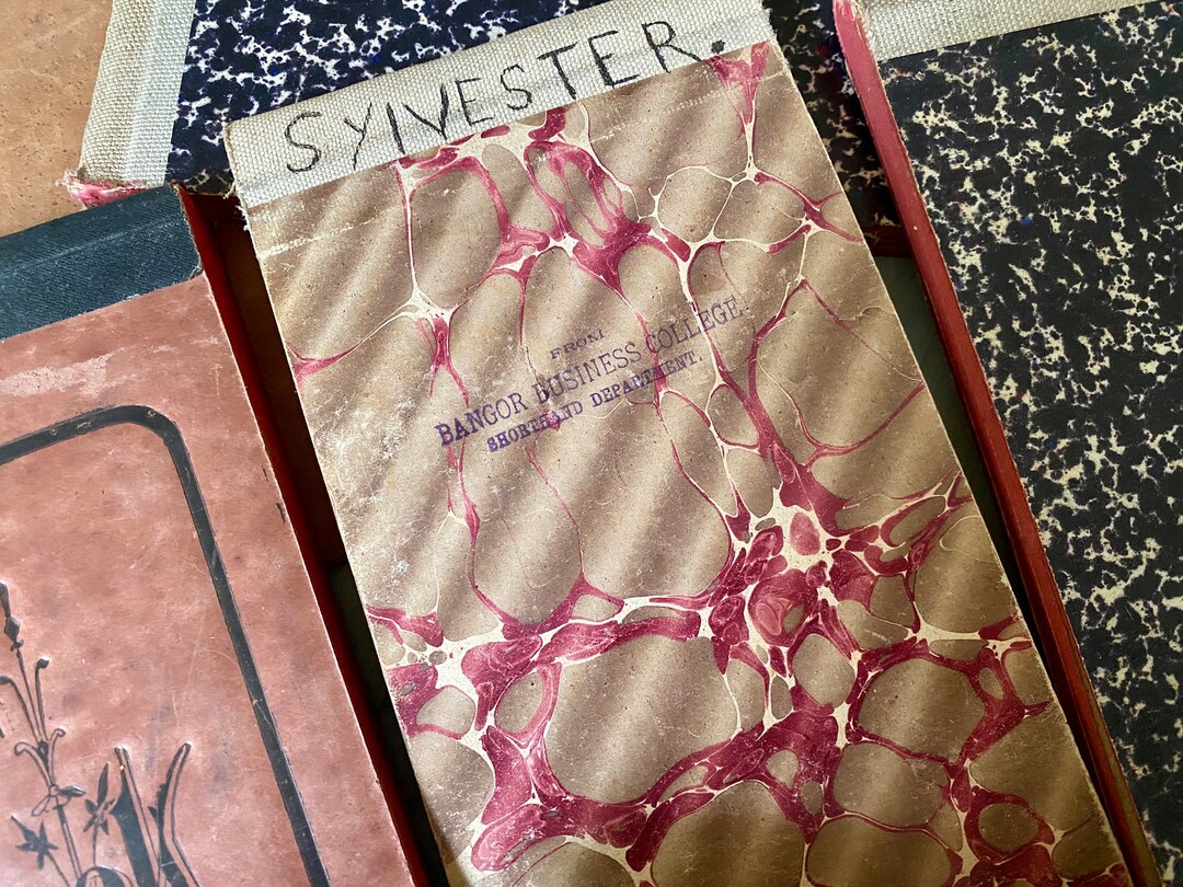 1800s Shorthand Notebook/antique Notepad/antique Paper/circa 1896 ...