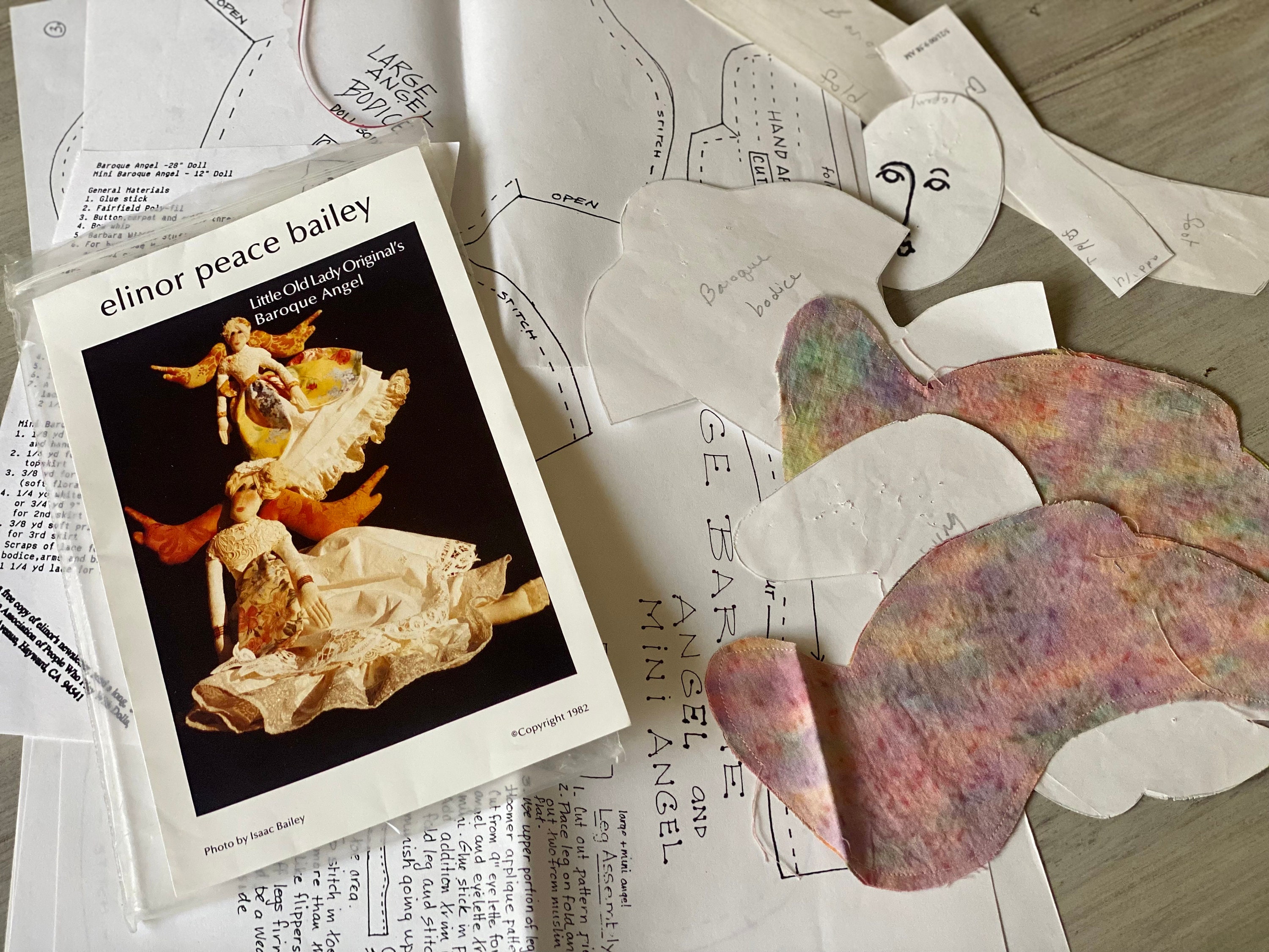 Vintage Elinor Peace Bailey Pattern Little Old Lady - Etsy