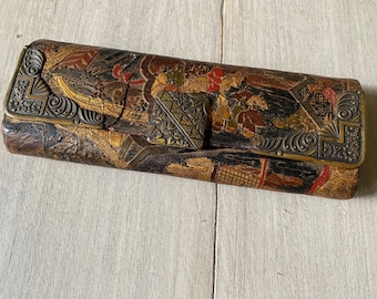 1800s Leather Wallet - Etsy