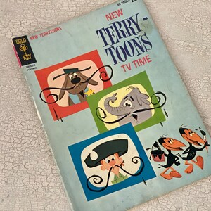 1960s New Terry Toons TV Time No. 1/october 1, 1962/vintage Comic Book ...