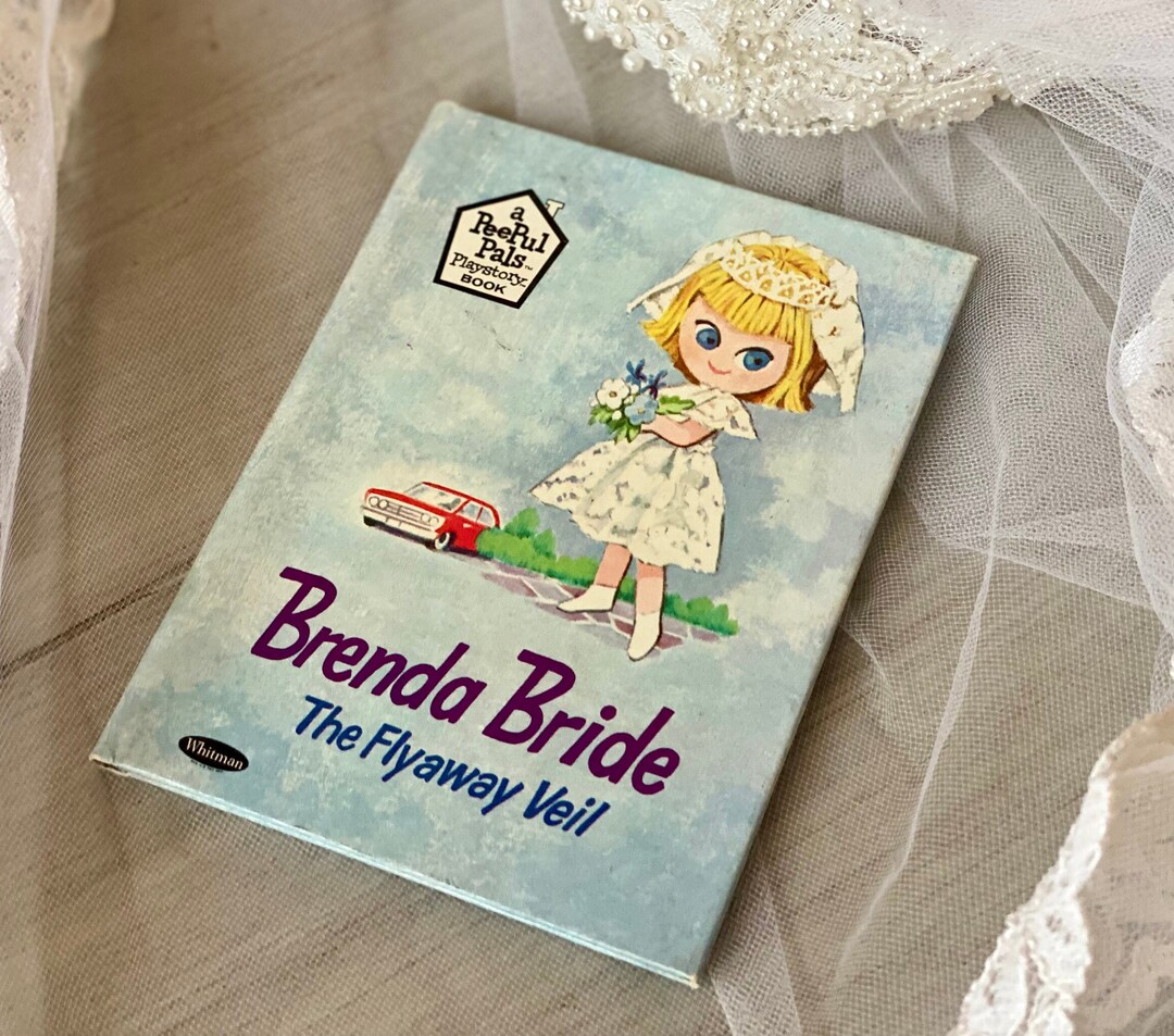 1960s Brenda Bride the Flyaway Veil Children's Book by Daphne Hogstrom ...