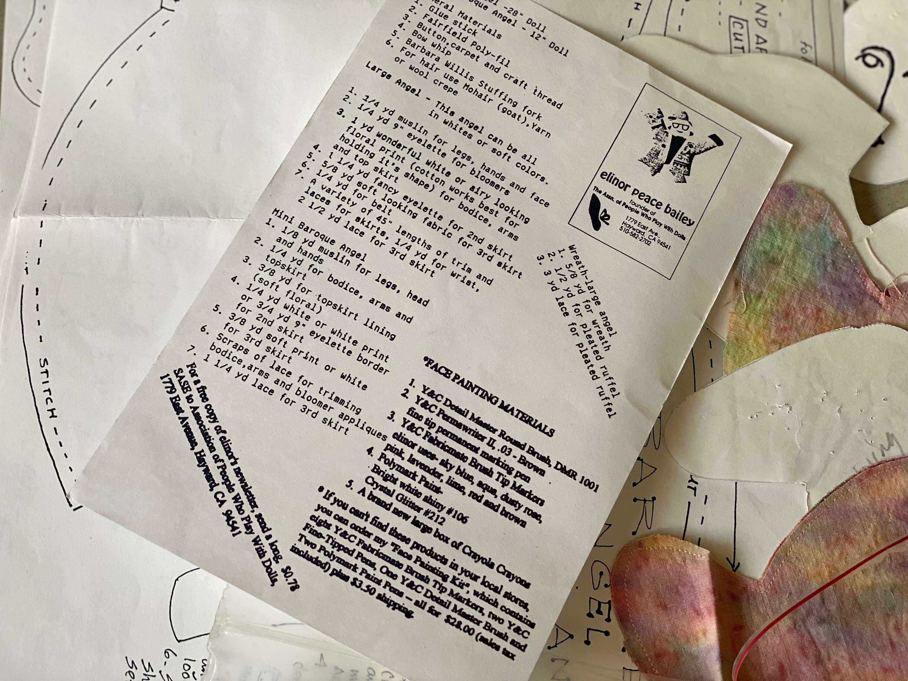 Vintage Elinor Peace Bailey Pattern Little Old Lady - Etsy