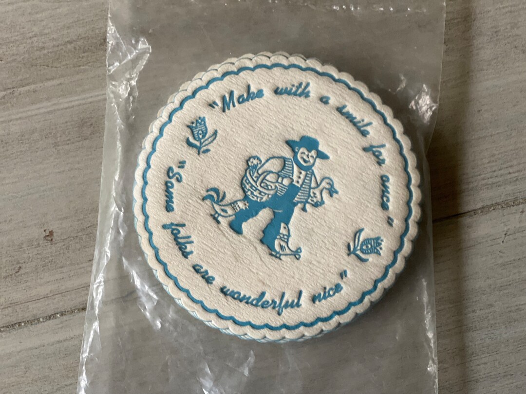 New Old Stock Coasters by Royal Paper Products/"make With a Smile for ...