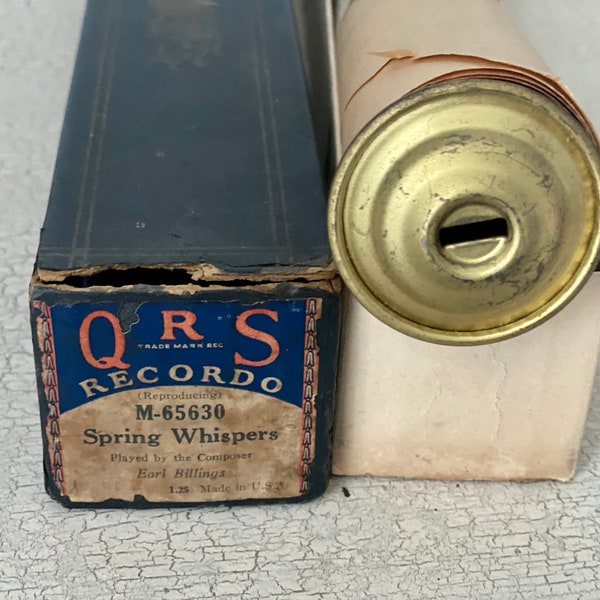 Player Piano Rolls - Etsy