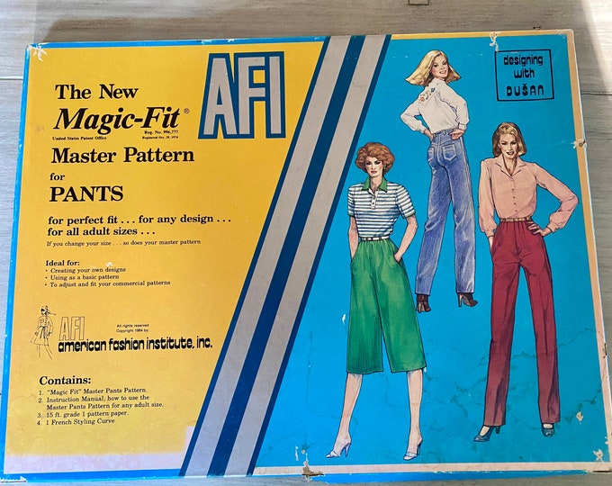 Vintage the New Magic Fit Master Pattern by American Fashion Institute ...