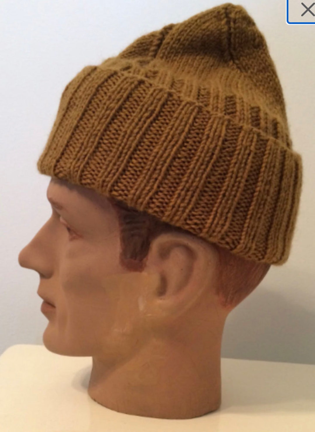 Repo WWI French Toque Knit Cap - Etsy