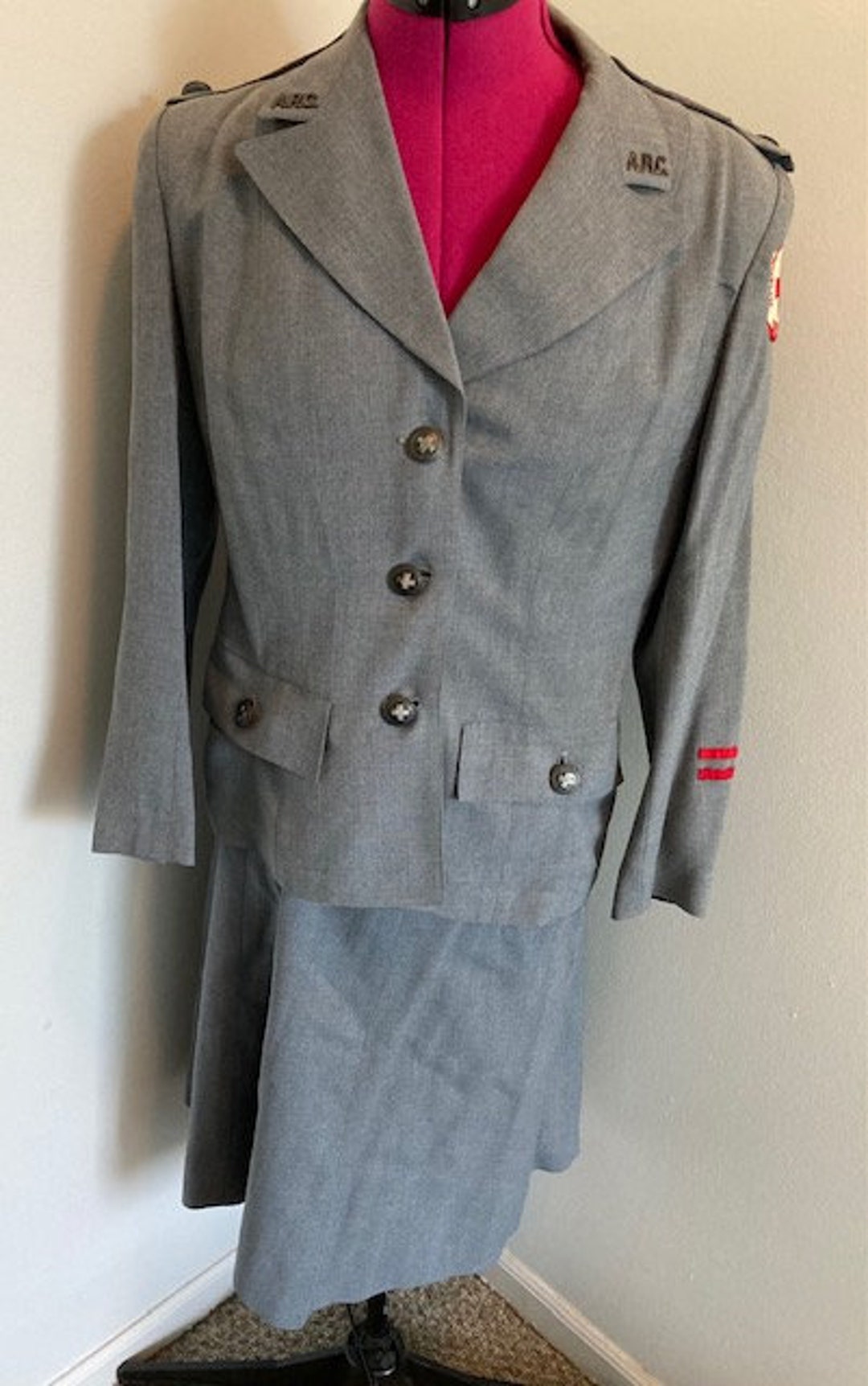 WWII ARC, American Red Cross Uniform - Etsy