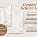 Hospital Bag Organiser Labels, Maternity Bag Organisation, Delivery ...