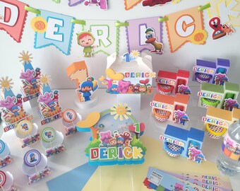 Pocoyo Favor Bag Birthday Party Gift Bag Labels Printables - Etsy