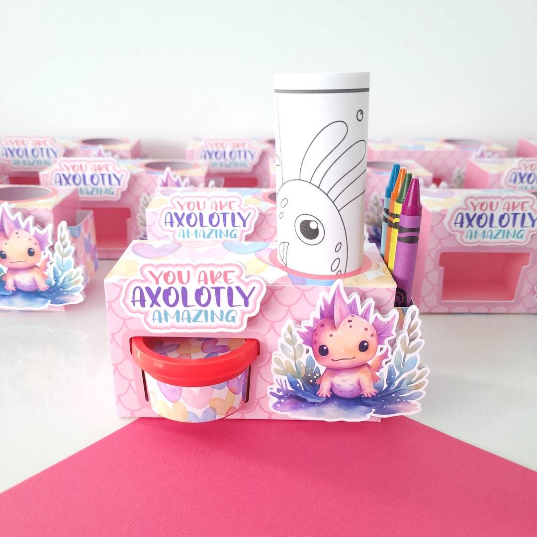 Axolotl Party Favor, Axolotl Party Decorations, Activities for Children ...