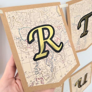 Travel Birthday Banner, Travel Party Decorations, Travel Birthday ...