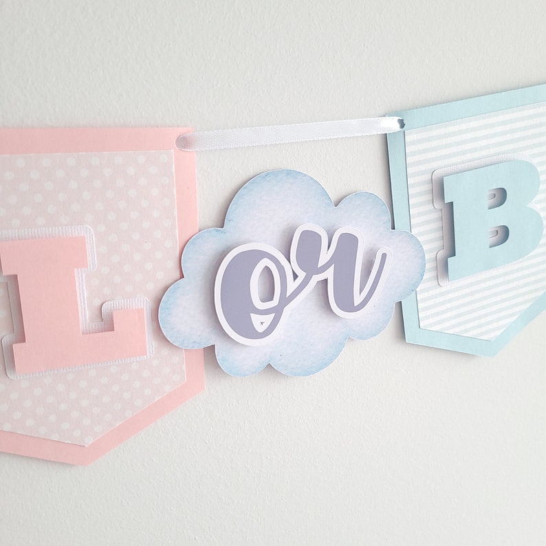 Gender Reveal Banner Gender Reveal Party Decorations Gender | Etsy