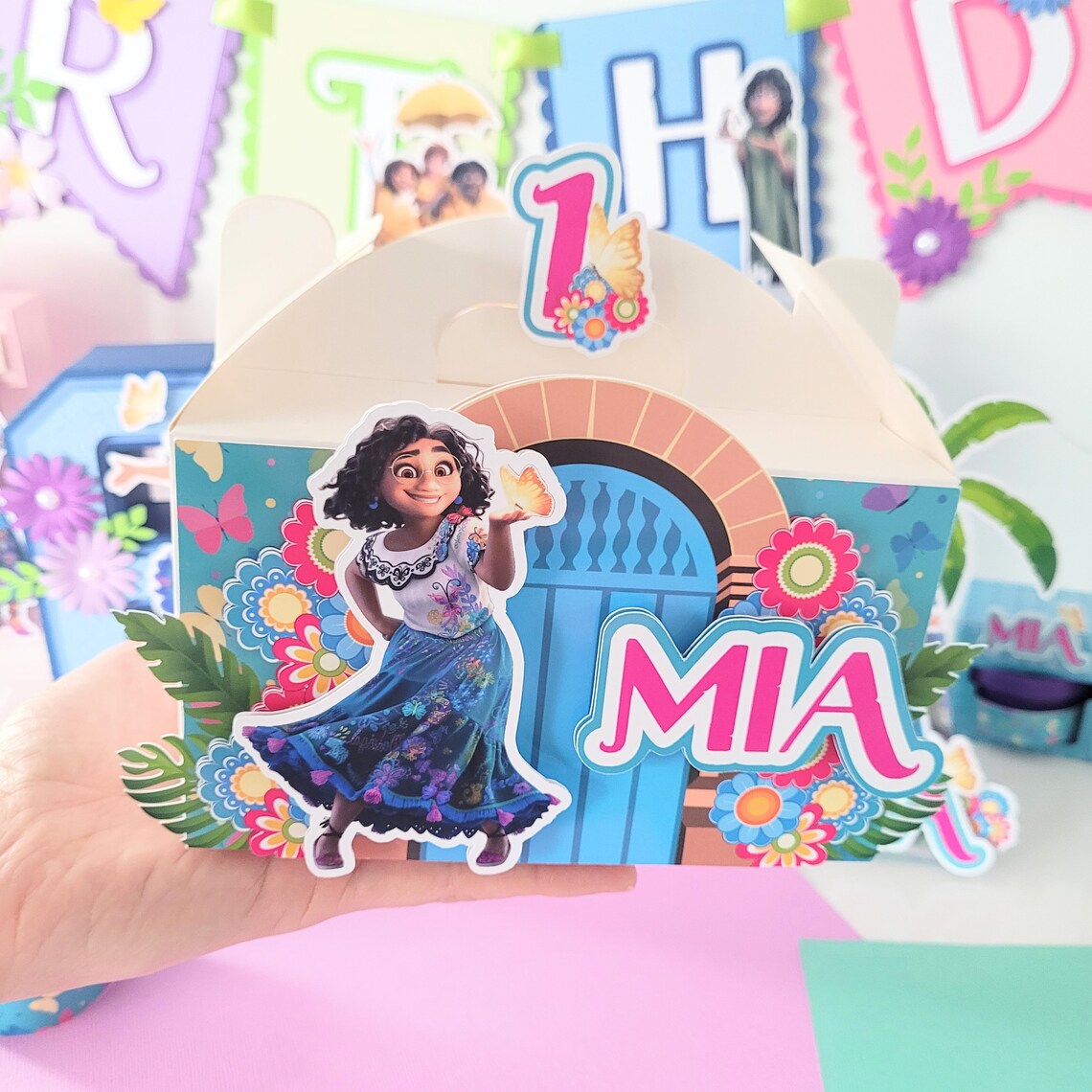 Personalized Encanto Gable Box: Handmade Party Favor Box - Etsy