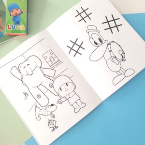 Pocoyo Coloring Book, Pocoyo Party Decorations, Pocoyo Activities for ...