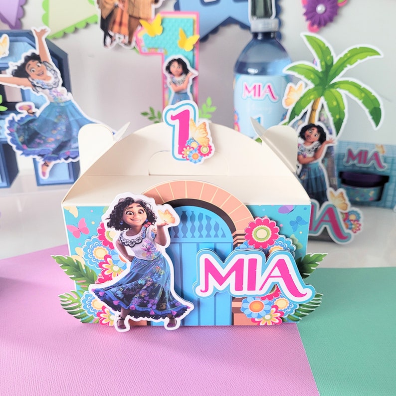 Personalized Encanto Gable Box: Handmade Party Favor Box - Etsy