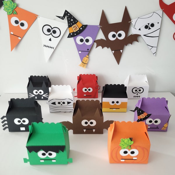 Halloween Party Favor Candy Boxes - Etsy