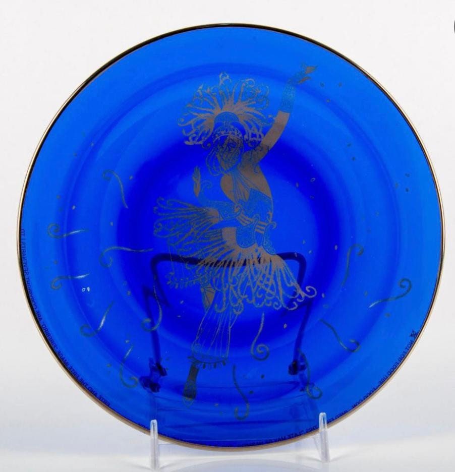 Original Vintage Franklin Mint House of Erte Collector Plate, ‘firebird ...