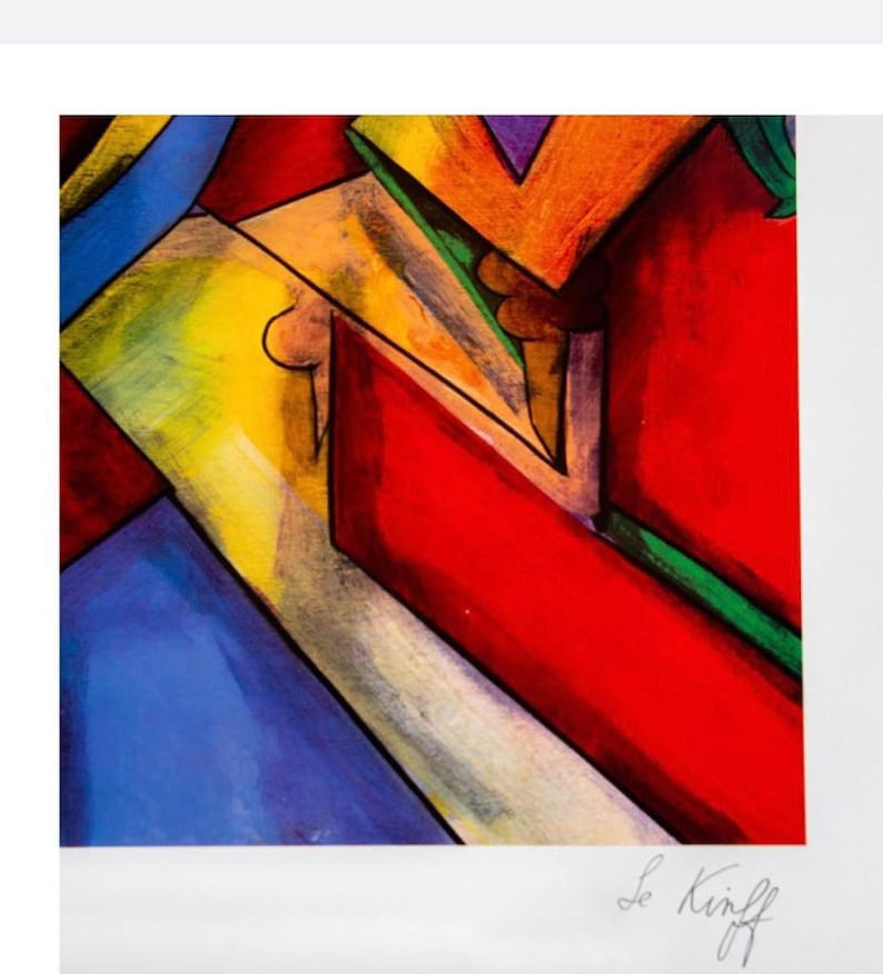 Original Rare Hand Signed Linda Le Kinff Seriolithograph ‘romane’ - Etsy