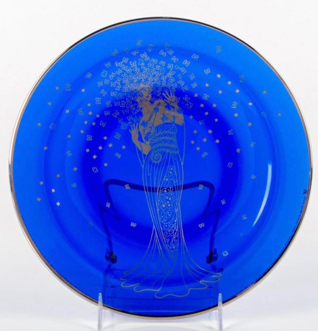 Original Vintage Franklin Mint House of Erte Collector Plate, ‘fantasia ...