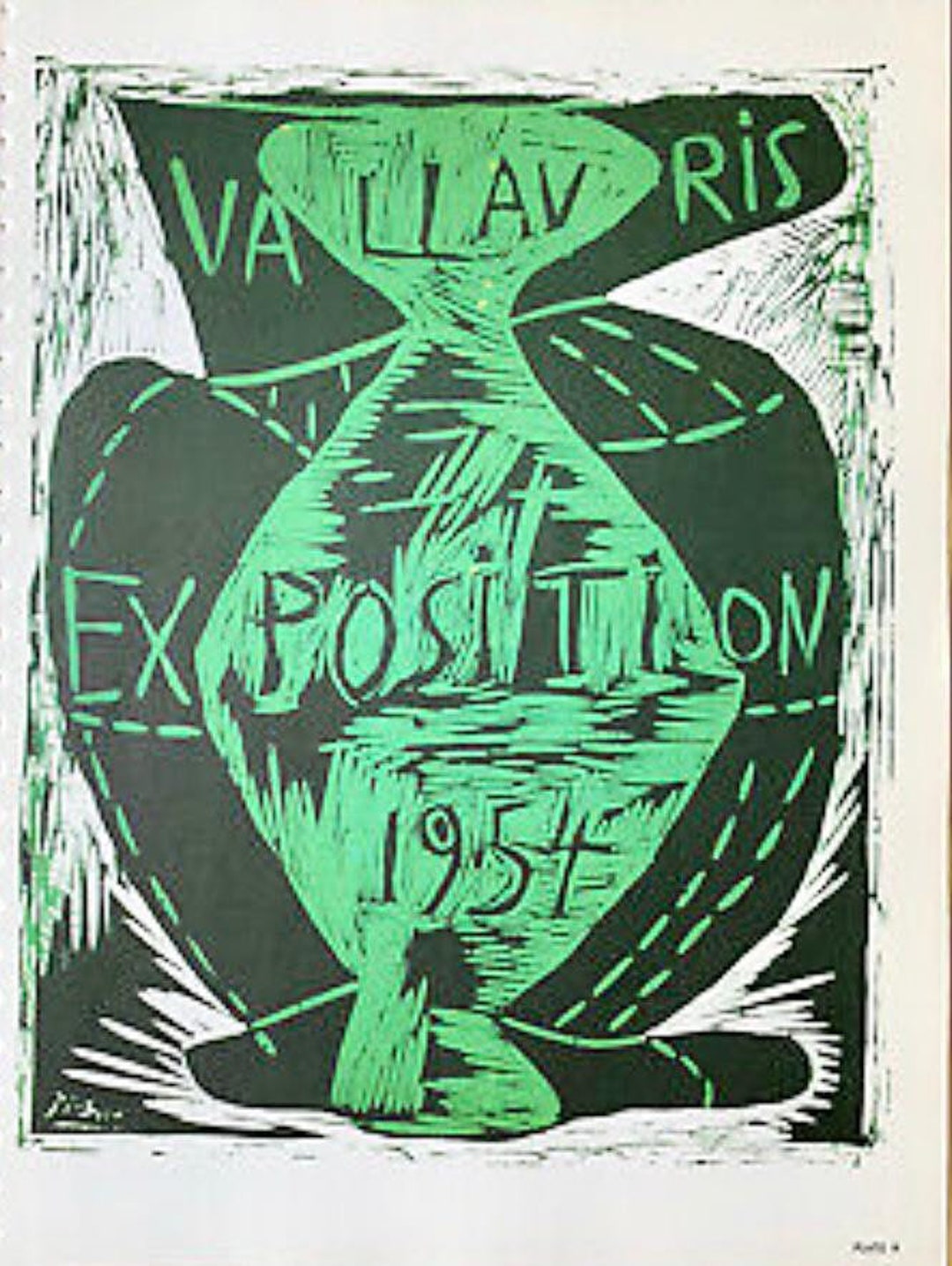 Original Vintage Lithograph Posters of Pablo Picasso - From 1957 First ...