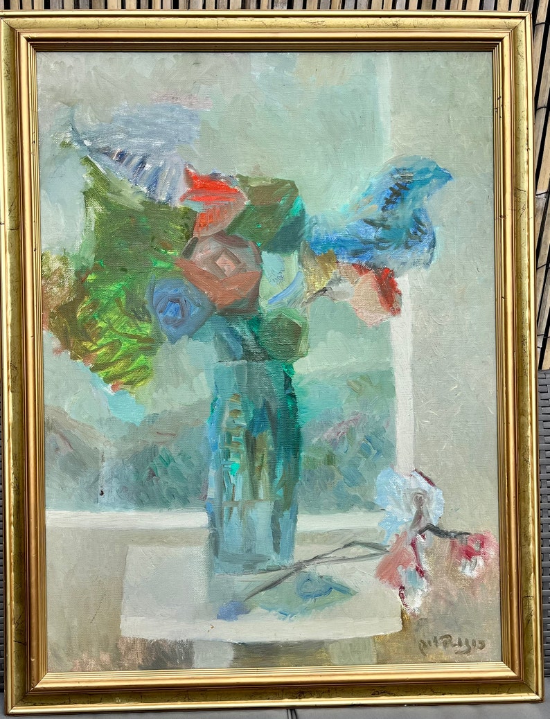 Very Rare Original Vintage Jacob Rosenbaum (israeli - Polish, B 1924 ...