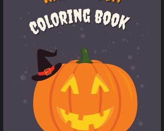 Halloween Coloring Pages (Instant Download) - Etsy