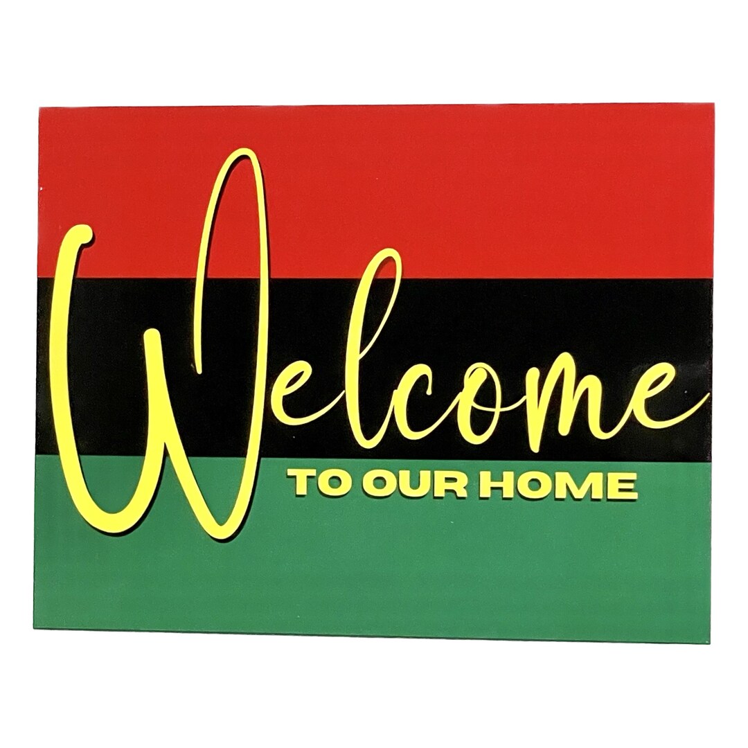 Juneteenth Wreath Sign Black History Month, Pan African American ...